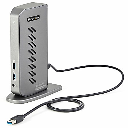 StarTech.com USB C USB A Dock Hybrid Universal USB 3.0 Laptop Docking ...