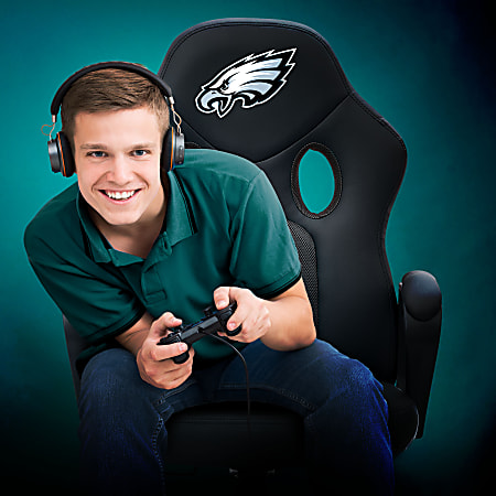Imperial NFL Vision Faux LeatherMesh High Back Computer Gaming Chair ...