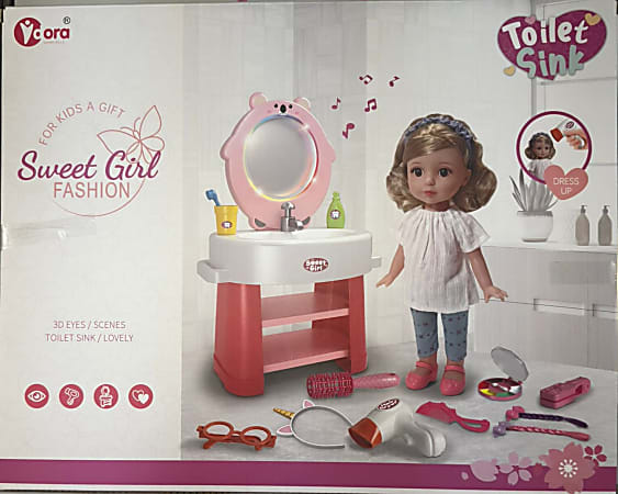 CPS Toys 12 Doll Set Set Of 14 Pieces - Office Depot