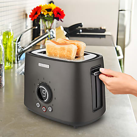 Sencor STS6052BL 2 Slot Toaster With Rack Black - Office Depot