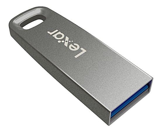 Lexar JumpDrive M45 USB 3.1 Flash Drive 128GB Silver LJDM45 128ABSLNA ...