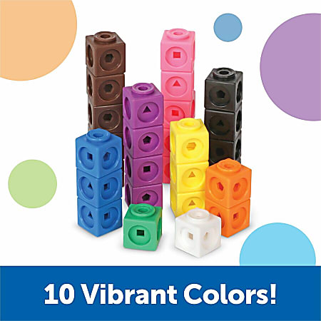 Learning Resources Mathlink Cubes Set Of 1000 Cubes - Office Depot
