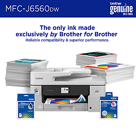 Brother INKvestment MCF J6560DW Wireless Color Inkjet All in One ...