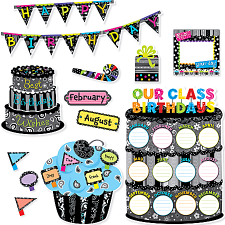 Creative Teaching Press Bulletin Board Set, Happy Birthday