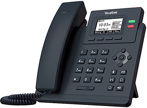 Yealink Entry Level IP 2 Line HD Voice Phone YEA SIP T31P - Office Depot