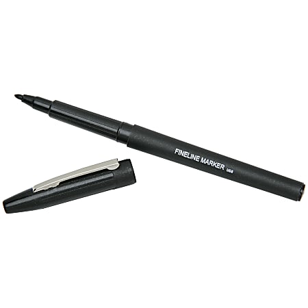 Fine Point Markers Black Box Of 12 AbilityOne 7520 00 904 1265 - Office ...