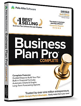 Business Plan Pro Complete Gold Edition - Office Depot