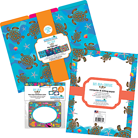 Barker Creek Get Organized File Folder Set 13 Cut Tab Letter Size Kai ...