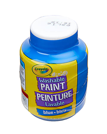 Crayola Washable Paint 2 Oz Blue - Office Depot