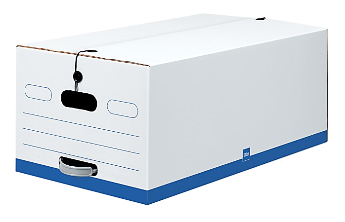 Office Depot Brand Quick Set Up Standard Duty Storage Boxes Legal Size ...