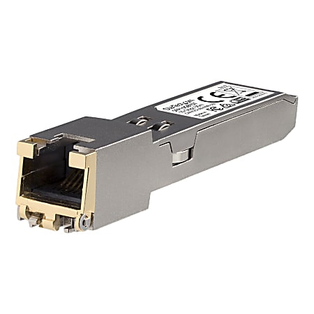 StarTech.com 10GBASE T MSA Compliant SFP Module RJ45 Connector Copper SFP Transceiver Lifetime ...