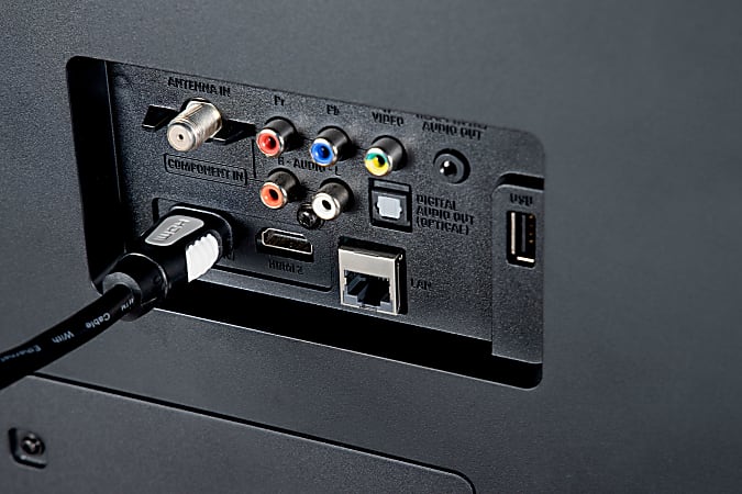 Ativa Gold Plated HDMI Cable With Ethernet 12 - Office Depot