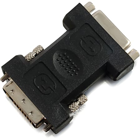 C2G DVI I Female to DVI D Male Adapter 1 x 24 pin DVI D Dual Link ...