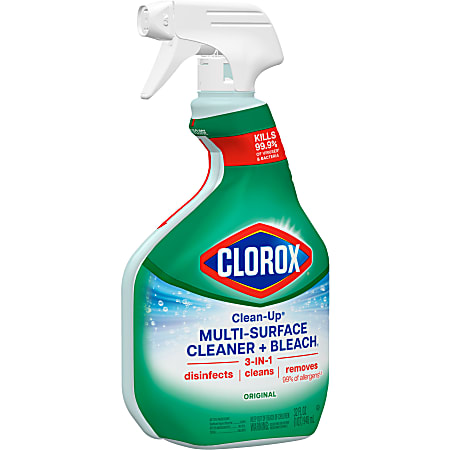 Clorox Clean Up Multi Surface Cleaner with Bleach Original Spray Bottle ...