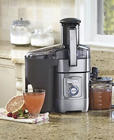 Cuisinart Juice Extractor Silver - Office Depot