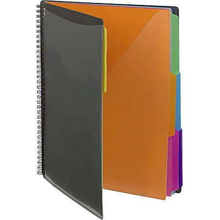 Smead 13 Tab 12 Pocket Organizer Folder Letter Size Gray - Office Depot
