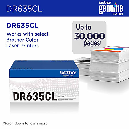 Brother DR635CL Drum Unit - Office Depot