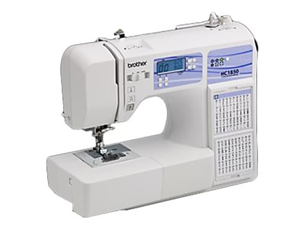 Brother HC1850 Sewing machine computerized 130 stitches 8 one step ...