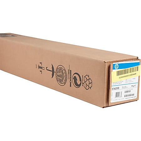 HP Large Format Film Roll 24 x 150 6.8 mil White - Office Depot
