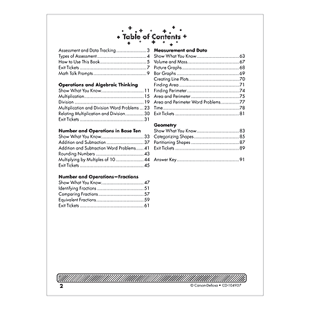 Carson Dellosa Instant Assessments For Data Tracking Math Resource Book ...