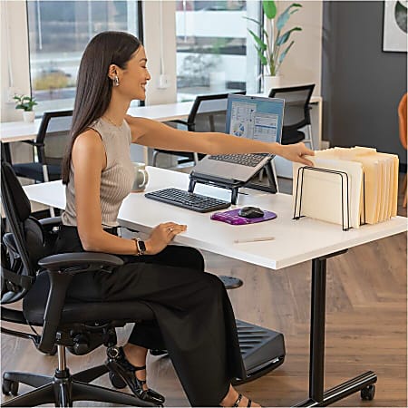 Fellowes File Organizer Black - Office Depot