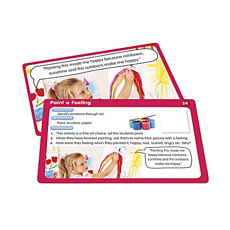 Junior Learning Emotion Activity Cards Pack Of 50 Cards Grades K 5 ...
