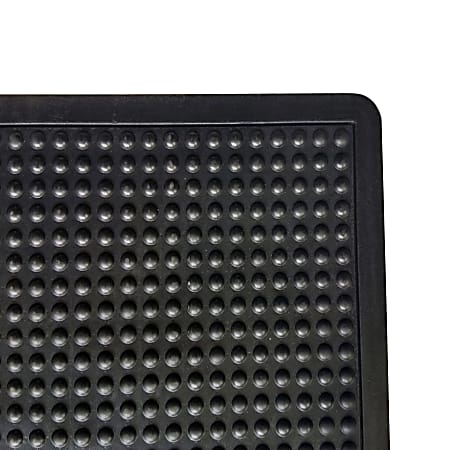 Floortex Doortex Anti Fatigue BubbleMat 24 x 36 Black - Office Depot