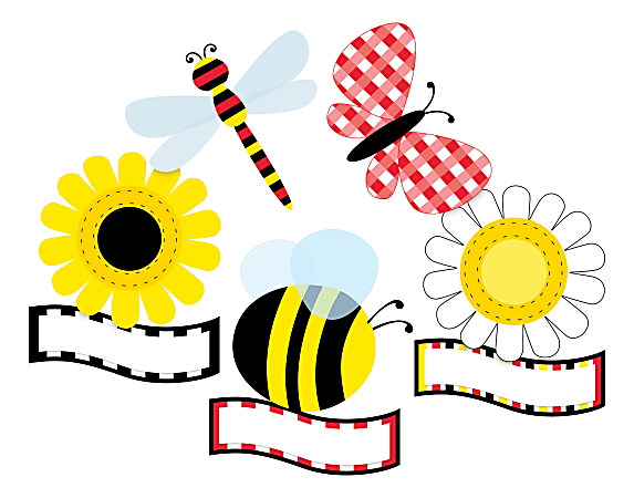 Barker Creek Chart And Accent Set 17 x 22 Wide Stripe - Office Depot