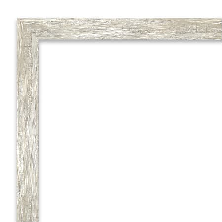 Amanti Art Rectangular Narrow Picture Frame 22 x 26 With Mat Crackled ...