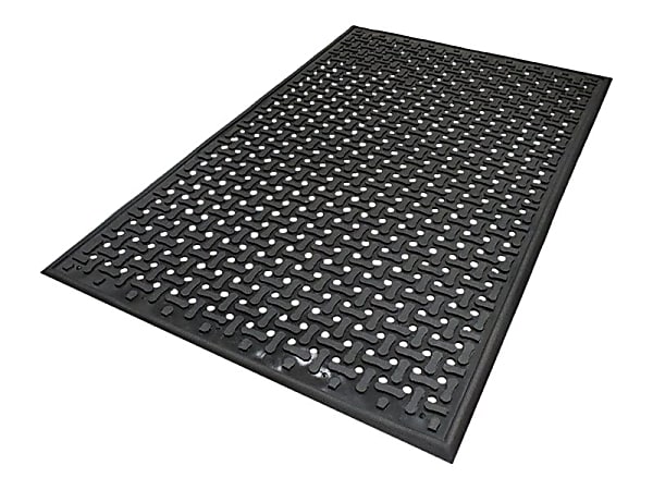 MA Matting Comfort Flow Mat 3 x 5 Black - Office Depot