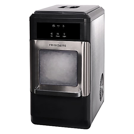 Frigidaire® Crunchy-Chewable-Nugget Stainless Steel Ice Maker, 20-7/8”H ...