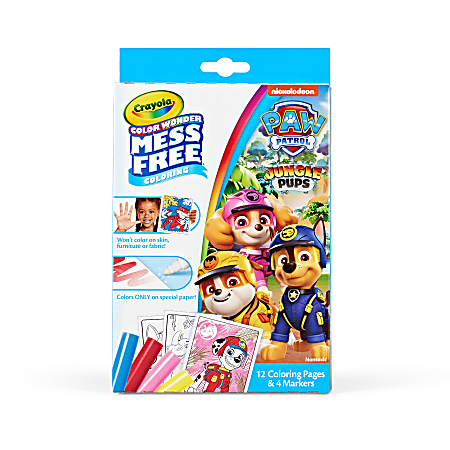Crayola Color Wonder Mini Box Set Paw Patrol - Office Depot