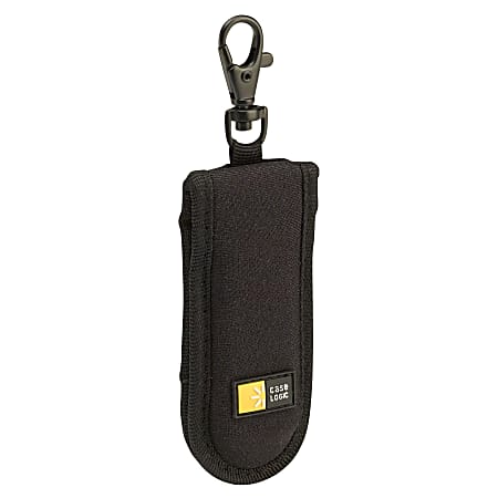 Case Logic Neoprene USB Drive Case Holds 2 USB Drives Black - Office Depot