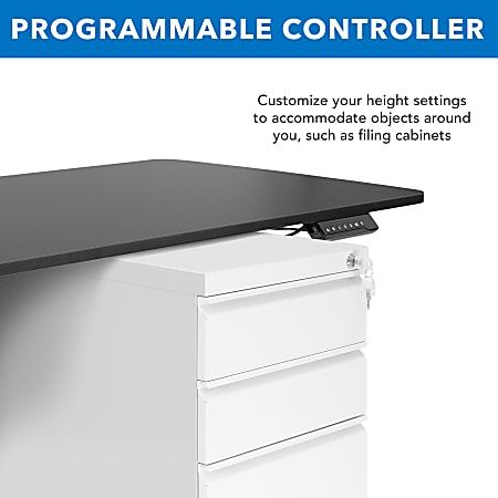 Mount It Electric Standing Desk With Adjustable Height And 55 W ...
