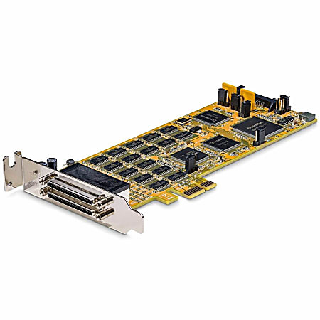 StarTech.com 16 Port PCI Express Serial Card - Office Depot