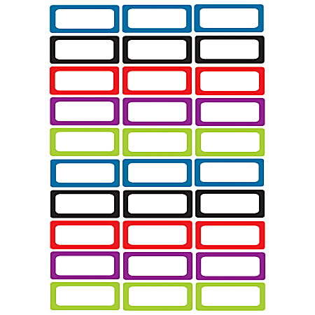 Ashley Productions Die Cut Magnetic Foam LabelsNameplates 2 12 x 1 ...