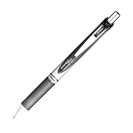 Pentel® EnerGel™ RTX Retractable Liquid Gel Pens, Medium Point, 0.7 mm ...
