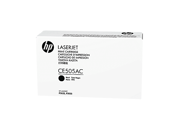HP 05A Black Toner Cartridge CE505AC - ODP Business Solutions