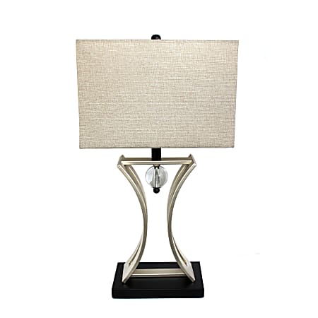 Elegant Designs Executive Business Table Lamp 28 14 H Beige ...