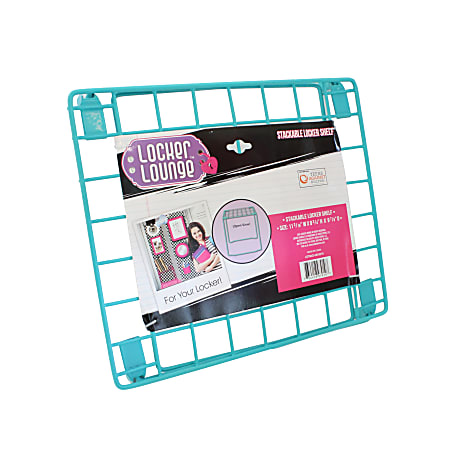 Locker Lounge Metal Locker Shelf 12 H x 10 W x 2 D Turquoise - Office Depot