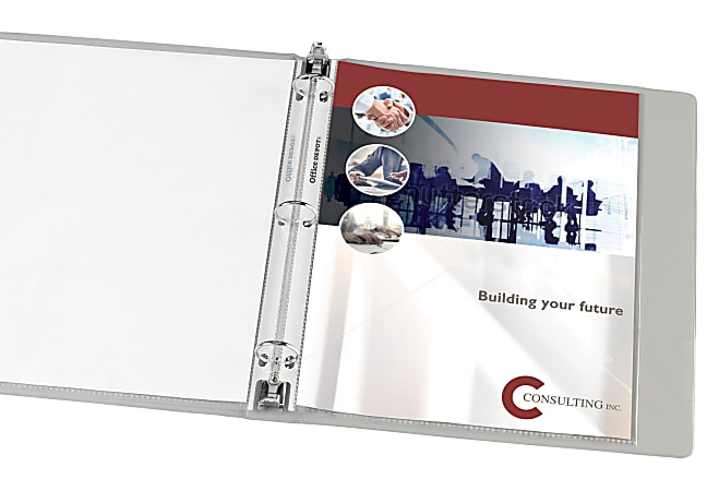 Office Depot Brand Standard Weight Sheet Protectors 8 12 x 11 Clear ...