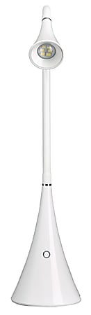 Realspace Soft Touch LED Task Lamp Adjustable 20 12 H White - Office Depot