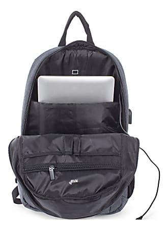 Swiss Mobility Elevate Business Backpack With 15.6 Laptop Pocket Gray ...