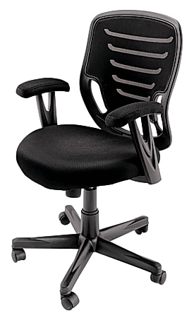 Brenton Studio Althea Fabric Task Chair Black - Office Depot