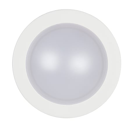 Luminance LED Disk Light, 12 Watts, 3000K/Warm White, 1150 Lumen, White ...