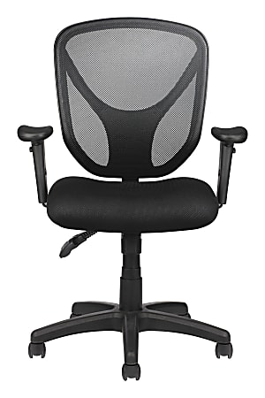 Realspace Lenzer Mesh High Back Task Office Chair Gray BIFMA Compliant ...