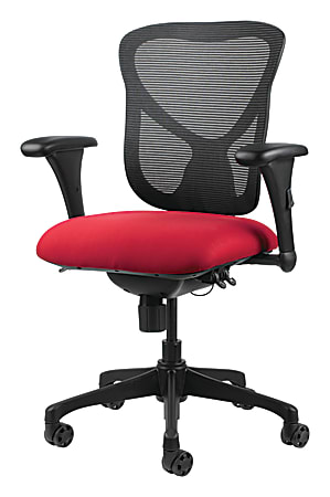 WorkPro 769T Commercial Office Task Chair RedBlack - Office Depot