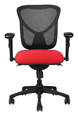 WorkPro 769T Commercial Office Task Chair RedBlack - Office Depot