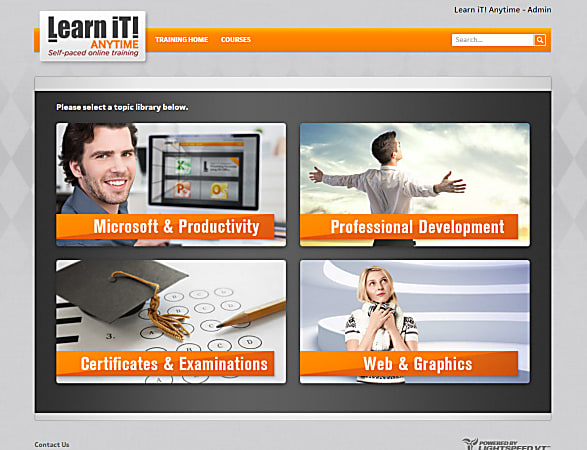 Learn iT Anytime Online Training 1 Year Subscription Card - Office Depot