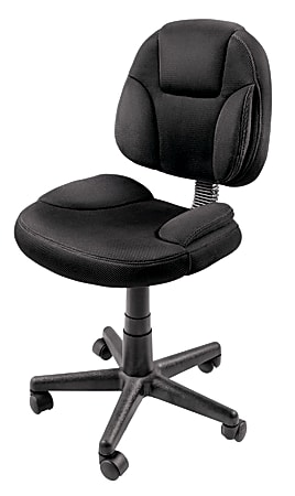 Brenton Studio Battista Low Back Task Chair Black - Office Depot